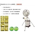 Amazon | ナカトミ 遠心式ミストファン MISF-45 ホワイト | 工場扇 | 産業・研究開発用品 通販