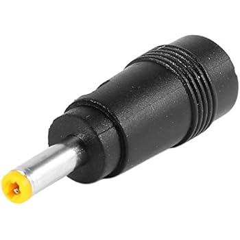 Amazon.co.jp： 汎用ACアダプター用出力DCプラグ変換アダプター (5.5mm×2.1mm ⇒ 4.8mm×1.7mm, 商品1点 ...