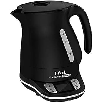 Amazon | ティファール（T-FAL） 電気ケトル 1.2L ブラックジャスティン プラス コントロール KO7558JP | ティファール(T-fal) | 電気ケトル 通販