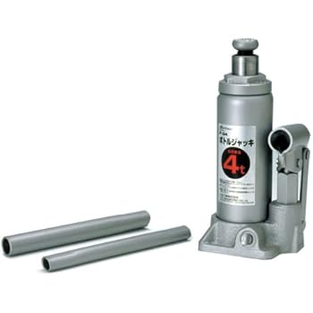 Amazon | メルテック 2t油圧ボトルジャッキ コンパクト 最高値/最低値 345/180mm 1年保証 ブローケース付 Meltec FA-70 | ジャッキ | 車＆バイク