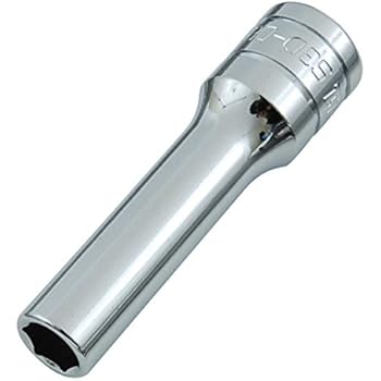Amazon | SK11 六角ディープソケット 差込角 9.5mm (3/8インチ) 8mm S3D-08 | DIY・工具・ガーデン