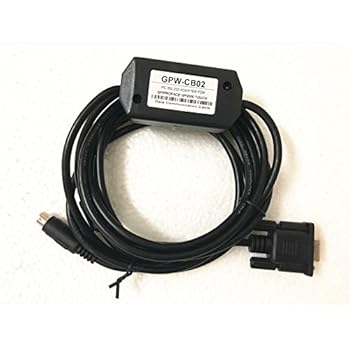Amazon | AMSAMOTION® GPW-CB03 ケーブル シーケンサー GP画面転送ケーブル 適用する Proface GP37W2/GP2301/GP2500 タッチパネル ...
