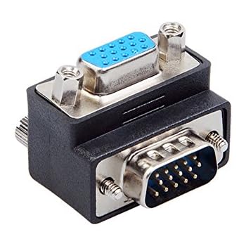 Amazon | StarTech.com VGA - VGA L型(90°)変換アダプタ オス/メス GC1515MFRA1 ...