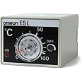 Amazon.co.jp: オムロン(OMRON) E5L-A 0-100 AC100～240V 電子サーモ アナログ設定 (設定温度 0～+100℃) NN E5L-A 0-100 ...