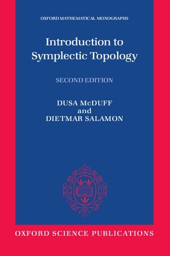 Amazon | Introduction to Symplectic Topology (OXFORD SCIENCE PUBLICATIONS) | McDuff, Dusa ...
