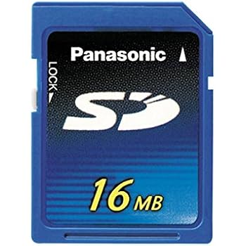 Amazon | Panasonic SDカード 16MB RP-SD016B | パナソニック(Panasonic) | SDカード 通販