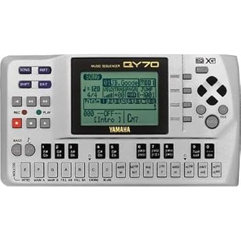 Amazon | YAMAHA / QY70 総合音源内蔵ハンディ・シーケンサー ヤマハ | シーケンサー・リズムマシン | 楽器
