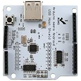 Amazon.co.jp: USBホストシールド 2.0 for Arduino (compatible with Google Android ADK) : パソコン・周辺機器