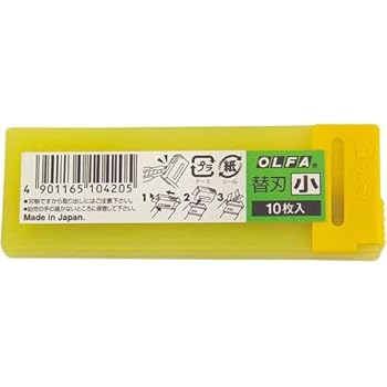 Amazon.co.jp： オルファ(OLFA) オルファカッター替刃(小) 10枚入 SB10K: DIY・工具・ガーデン
