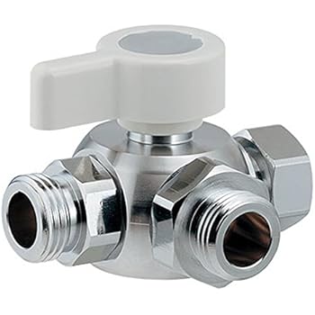 Amazon | SANEI 切替ボールバルブ 水流切替え式 ハンドルワンタッチ着脱式 呼び13 JV63-13 | 止水栓・バルブ