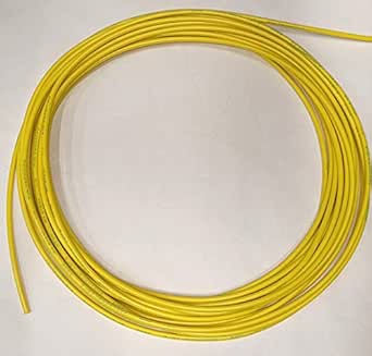 Amazon.co.jp: KIV 2.0SQ 黄 電気機器用ビニル絶縁電線 10m切断販売 : 産業・研究開発用品