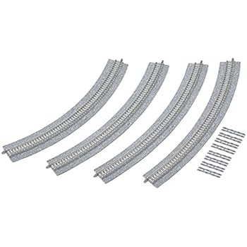 Amazon | TOMIX Nゲージ ワイドPCカーブレール C354-45-WP F 4本セット 1773 鉄道模型用品 | 鉄道模型 通販