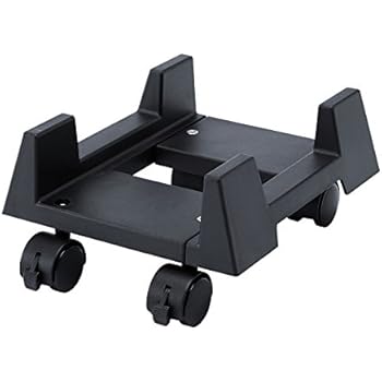 Amazon | サンワダイレクト PCスタンド デスクトップ用 キャスター付 ほこり対策 無段階調節 100-CPU001 | サンワダイレクト | PC収納ボックス・サーバーラック 通販