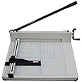 Amazon | NEWTRY A3裁断機 ギロチンカッター ペーパーカッター 紙カッター 重型 オフィス用 切削厚さ40mm 手動式 事務用品 業務用 日本語説明書付き | カッターナイフ ...