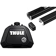 Amazon | THULE [710410 7123] スバル レガシィ・アウトバック ルーフレール付車(X-BREAK) R3/10～ BT# ベースキャリアセット 1台分 | ブラケット ...