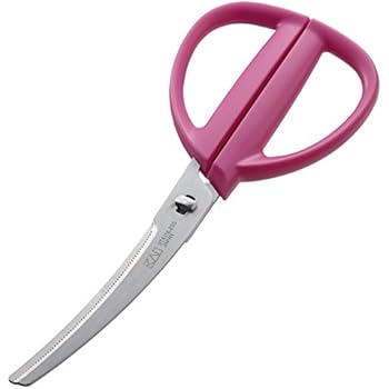 Amazon.co.jp : 貝印 カーブ キッチンバサミ ( ケース 付 ) ピンク Kai House Select DH-2054 : ホーム＆キッチン
