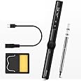 Amazon | FNIRSI HS-01 Smart Electric Soldering Iron PD 65W Adjustable ...