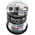 Amazon.co.jp: 【6個セット】HI DISC DVD-R 4.7GB 100枚スピンドル 1～16倍速対応 ワイドプリンタブル HDDR47JNP100 : パソコン・周辺機器