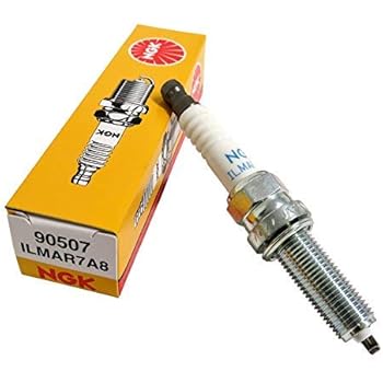 Amazon | NGK ( エヌジーケー ) イリジウムプラグ ロングリーチ (ターミナル一体形)1本 【90507】ILMAR7A8 ...