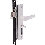 Whitco Security Screen Door Lock Handle Tasman Mk2 Black No Cylinder ...