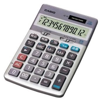 Amazon.co.jp： CASIO JZ-12 カシオテンキー電卓: パソコン・周辺機器