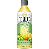 Amazon.co.jp: キリン 午後の紅茶 FRUITS & ICE TEA オレンジとグレープフルーツ 500ml 24本 ペットボトル 紅茶 果汁 アイスティー フルーツティー お茶 ...