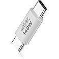 Amazon.co.jp: Duttek 40Gbps USB-C オスオスアダプタ、PD140W USB Type-C 変換アダプタ, USB タイプ Cオスオスコネクターアダプター、高速 ...