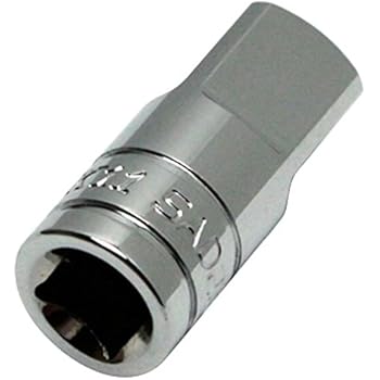 Amazon | SK11 ビットアダプターソケット 差込角 6.35mm(1/4インチ) SBA2 | DIY・工具・ガーデン