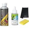 Amazon | KeePer技研 キーパー技研 フロントガラス コーティング 剤 フッ素 撥水 油膜取り セット グラスポリッシャーSiC ...