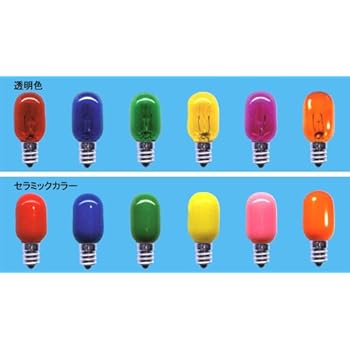 Amazon | 旭光 ナツメ球 T20カラー 110V5W 口金:E12 透明ピンク ナツメ T20 E12 110V-5W(CP) | 旭光 | 白熱電球 通販
