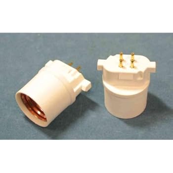 Amazon | 口金変換 アダプタ GX10q を E26 へ （＋30mm） 【全数を日本で検品】 | ZeroNoise | 口金変換アダプタ 通販