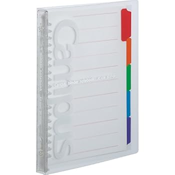 Amazon | キョクトウ バインダー FOBCOOP 20穴 A5 クリア LN42T | O型リングファイル | 文房具・オフィス用品