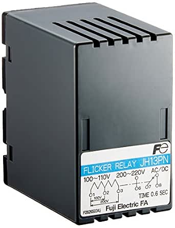 Amazon | 富士電機機器制御 フリッカリレー (JH13PN形) JH13PN AC/DC100-110/200-220V | 産業 ...