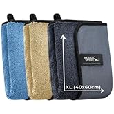 MAGIC WIPE® Bathroom Drying Cloth XXL - 40 x 60 cm Original All Purpose ...