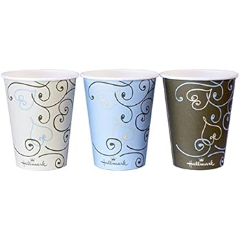 Amazon｜しましま柄 ペーパーカップ 205ml 50個入り C2050SIM｜使い捨てドリンクカップ オンライン通販