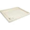 Amazon.co.jp: テクノテック[TECHNOTECH] 洗濯機用防水パン 【TP750-LW1】(750x640x63)スタンダード防水パン 排水口位置左穴 トラップ別売り ...