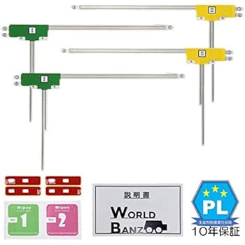 Amazon | イクリプス(ECLIPSE) DTVF01 フィルムレスアンテナキット ワンセグ/GPS一体型 | GPSアンテナ | 車＆バイク