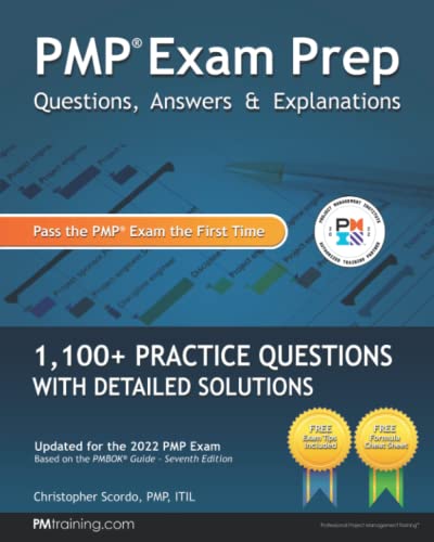 Amazon | PMP Exam Prep: Questions, Answers, & Explanations: 1000+ Practice Questions with ...