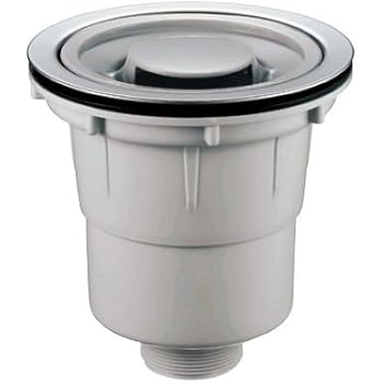 Amazon | SANEI 流し排水栓 縦排水 呼び50 H6550 | シンク排水栓