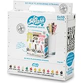 Sipahh Milk Flavour Straws Vegan Friendly 40 Carton : Amazon.com.au ...