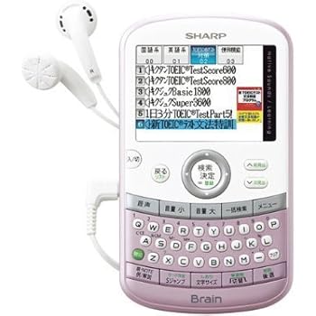 Amazon | SHARP Brain(ブレーン) カラー液晶電子辞書 スタイリッシュモデル 12コンテンツ グリーン系 PW-AC10-G | 電子辞書