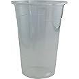 Amazon | 500ccカップ（クリア ロゴなし）ドリンクカップ 100個 透明 使い捨て 食器 プラスチックカップ 宴会 パーティー 屋台 文化祭 に最適です | Drink Link ...
