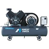 Amazon.co.jp: Anest Iwata TLP37EG-10M5 Reciprocating Compressor (Tank ...