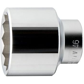 Amazon | トネ(TONE) ソケット(6角) 差込角19.0mm(3/4") 6S-46 二面幅46mm | DIY・工具・ガーデン