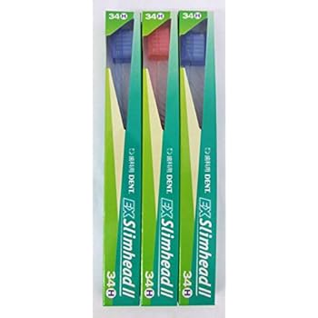 Amazon | ライオン DENT.EX スリムヘッド ツー 33M (3本セット) | ライオン | 大人用ハミガキ粉 通販