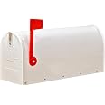 Mailbox Letterbox Black US Style Vintage American Mail Letter Box ...