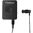 Amazon.co.jp: Buddycom ファンクションボタン搭載Bluetoothマイク(MKI-P3) + 遮音イヤホン - 穴あき耳栓付き(MKI-E2)セット : 家電＆カメラ