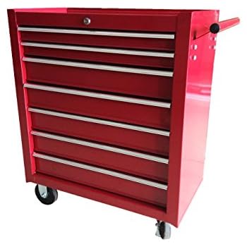 Amazon | E-Value チェスト&キャビネット レッド ETR108R | DIY・工具・ガーデン