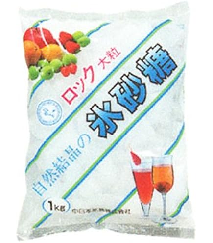Amazon.co.jp: カップ印 日新製糖 氷砂糖 クリスタル 1kg×20袋 : 食品
