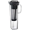 Amazon｜HARIO(ハリオ) コールドブリュー コーヒーピッチャー ライズ 840mL 水出しコーヒー 食洗機対応 トライタン ブラック CBR-12-B｜ピッチャー・冷水筒 オンライン通販